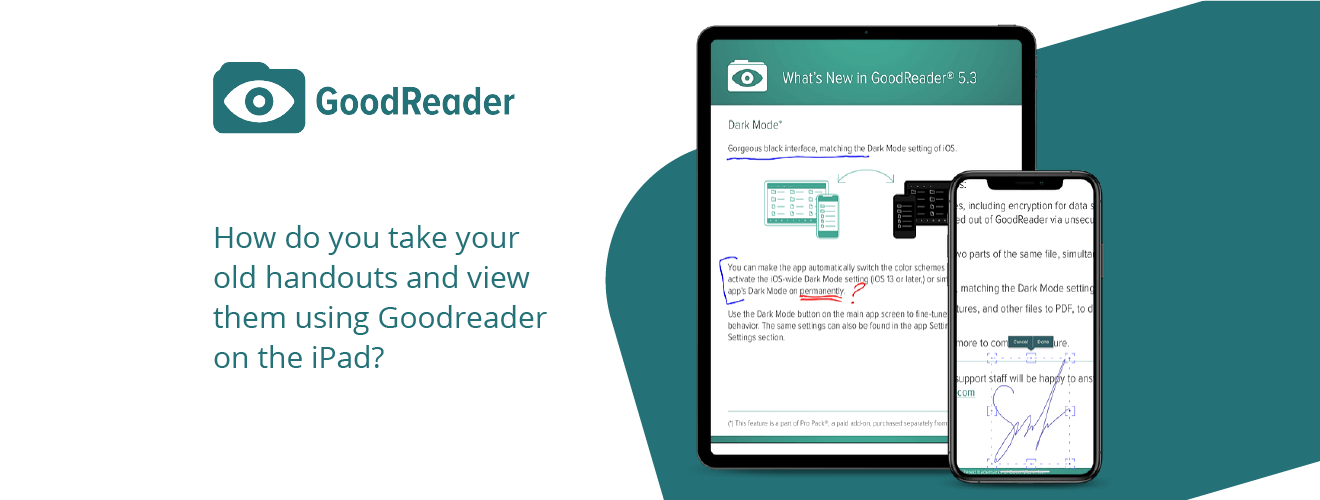 Type Answers into any Handout using the iPad and Goodreader - TechnoKids Blog