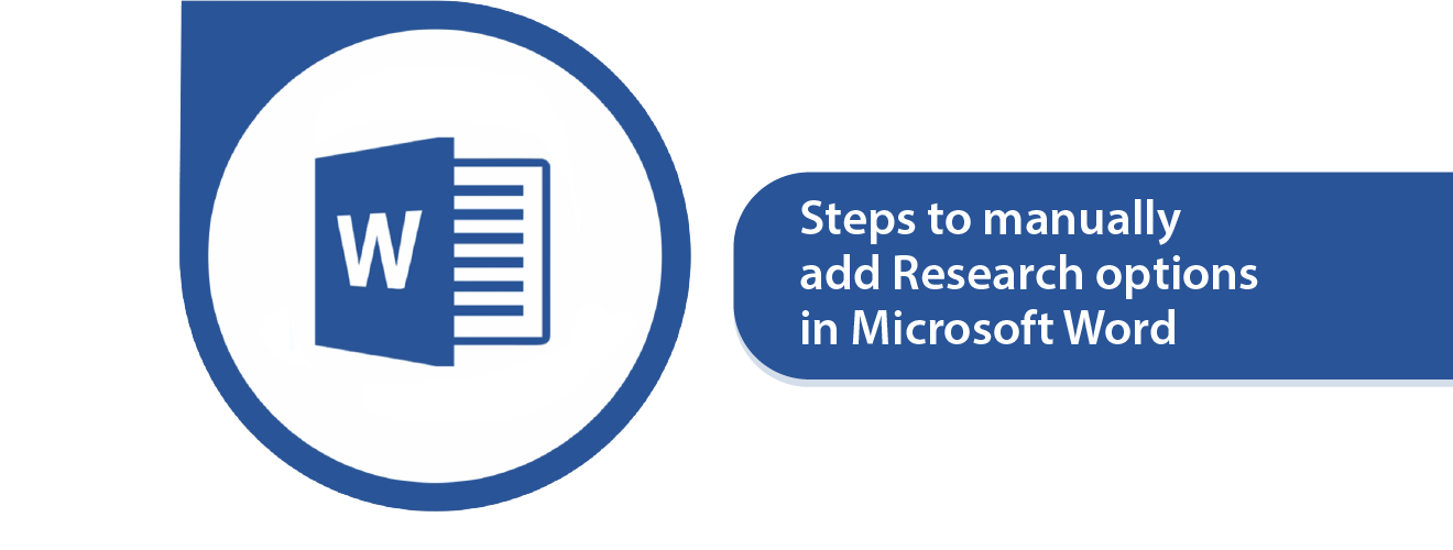How to Add Research Options Services in Office 2010 or 2007 ...