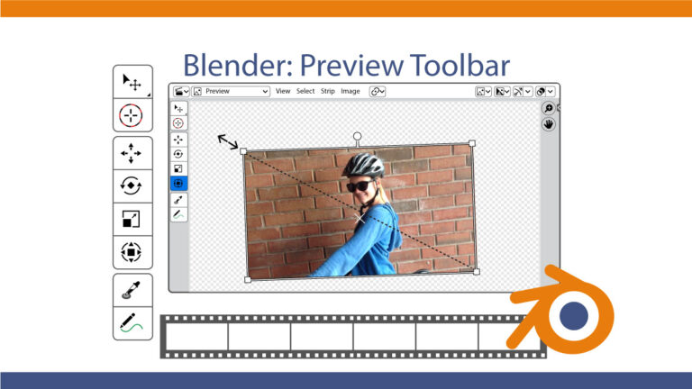 How to Use the Video Editing Preview Toolbar in Blender - TechnoKids Blog