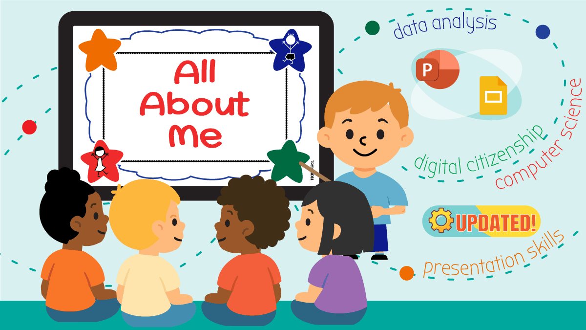 New Update! All About Me Digital Literacy Course - TechnoKids Blog